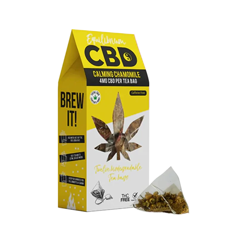 EQUILIBRIUM CHAMOMILE CBD TEA - PEOPLES CBD®